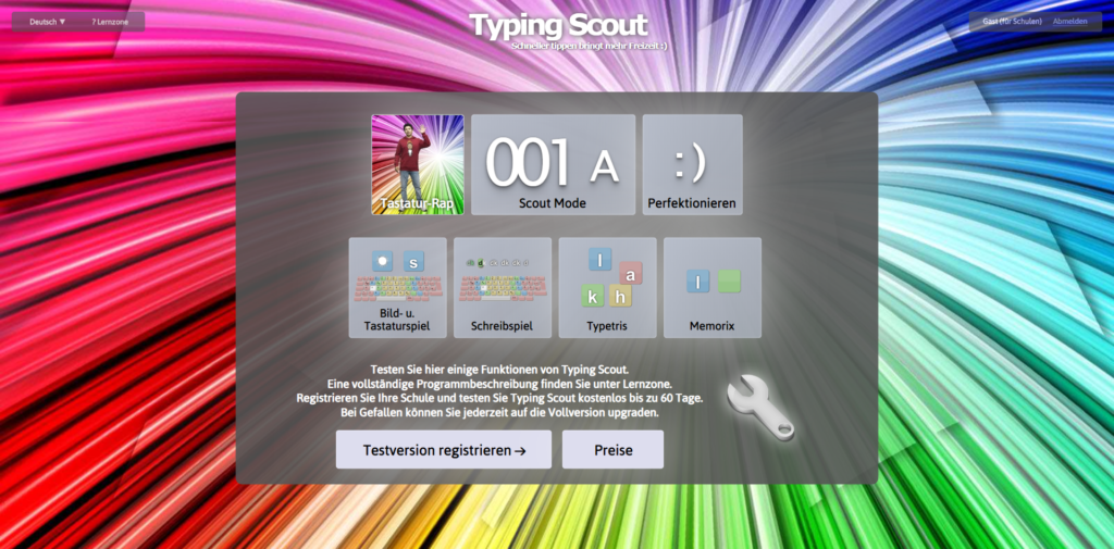 Typing Scout - Schneller tippen bringt mehr Freizeit - myMS